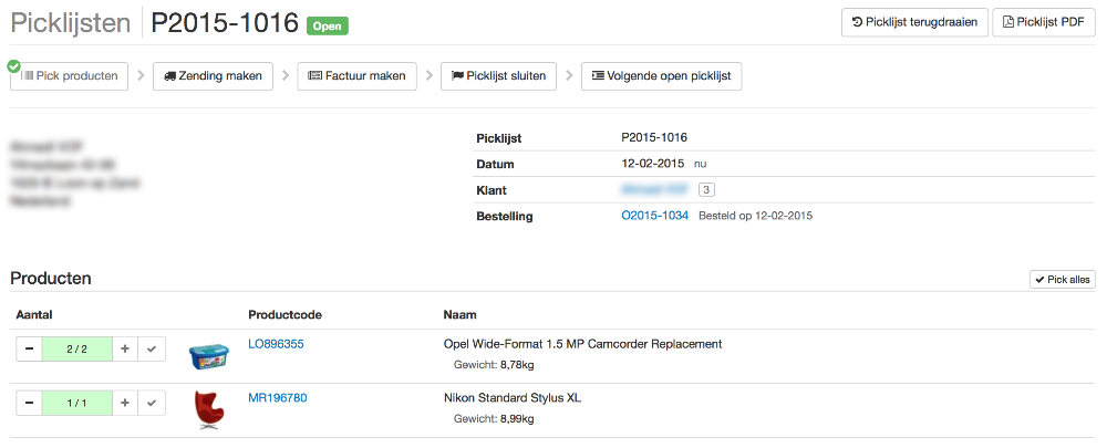 Picqer integration – Sendcloud Help Center